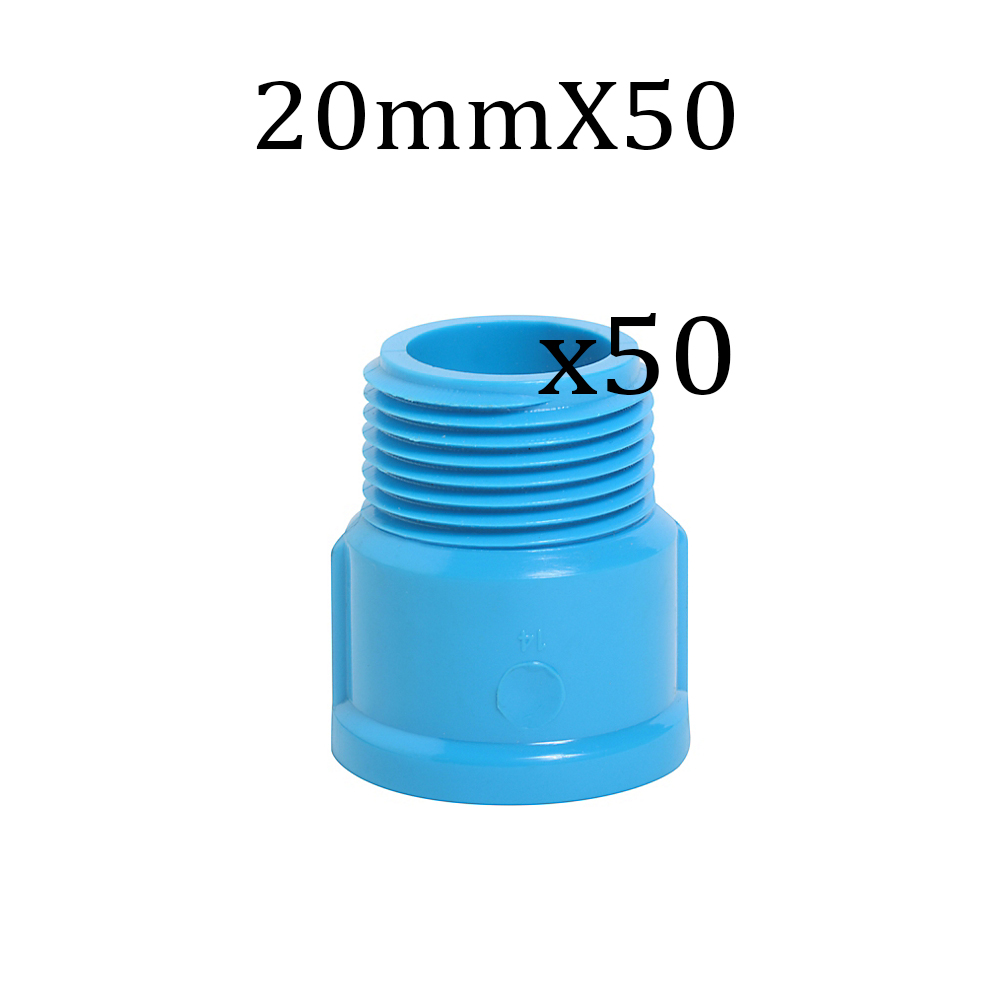 Terminal He Pvc Hidráulico 20mm Pack 50 Unidades - AGUAFER