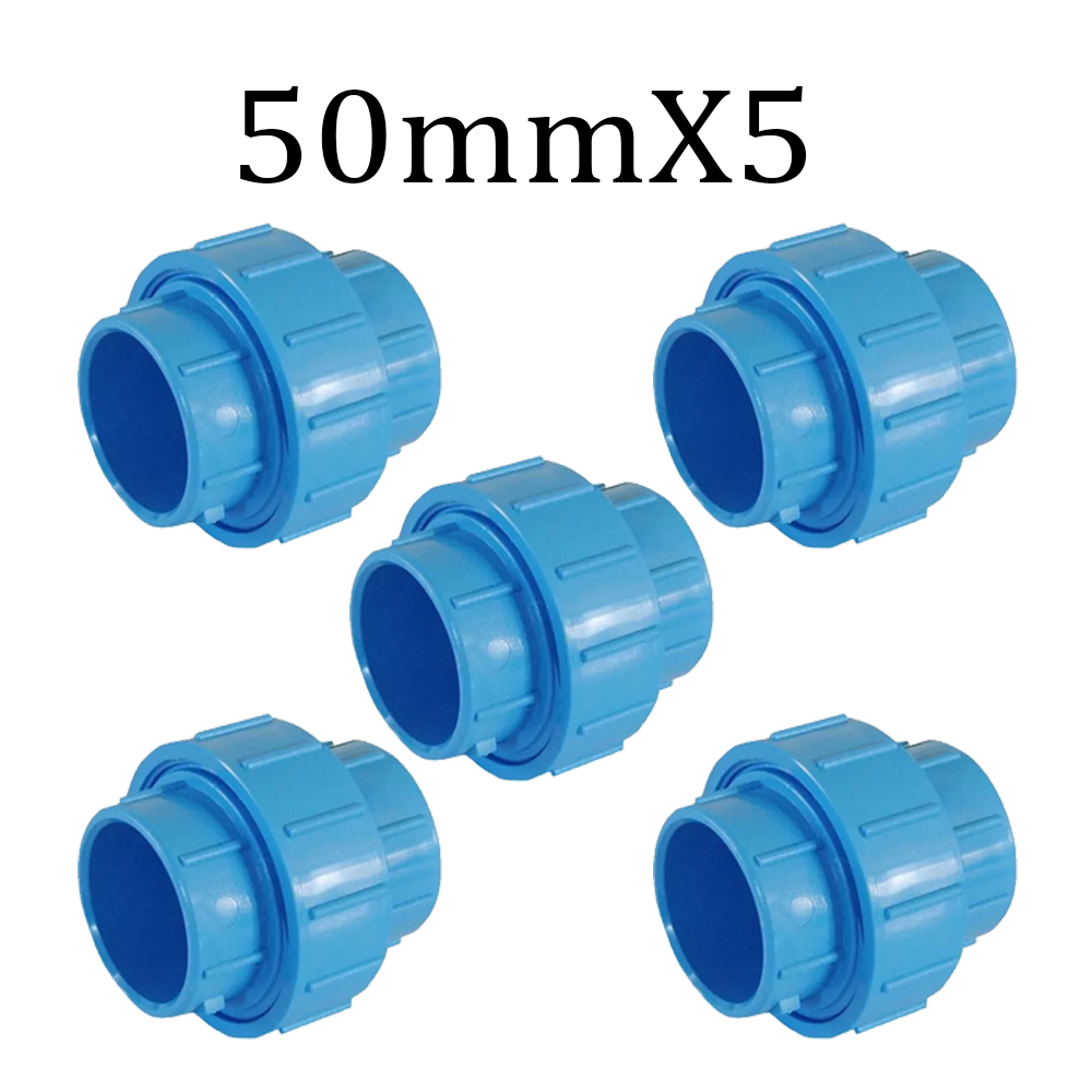Unión Americana Pvc Hidráulico 50mm Pack 5 Unidades