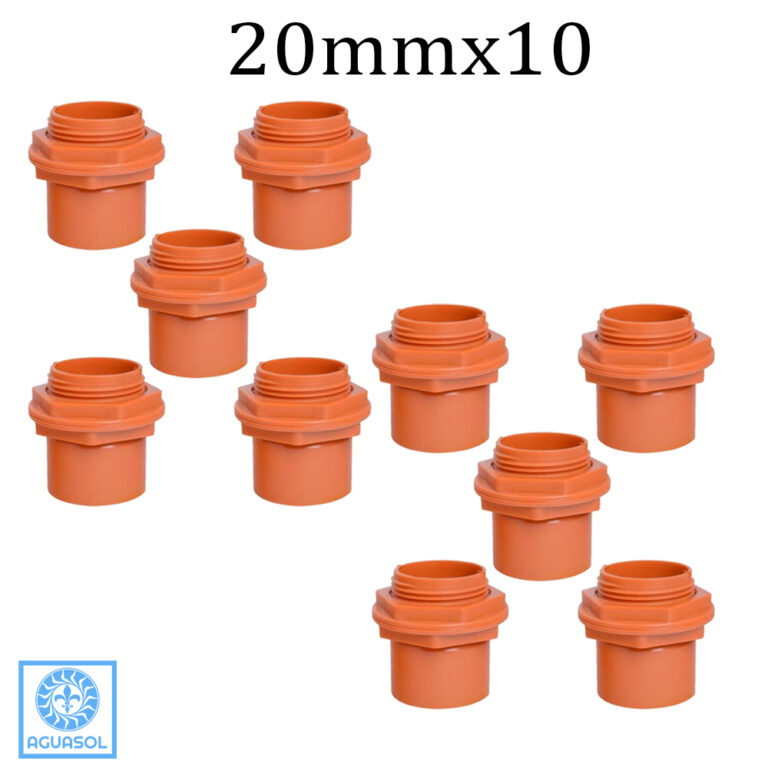 Terminal HE Pvc Conduit 20mm Pack 10 Unidades - AGUAFER